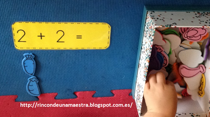 Rincón de una maestra: Tarjetas de sumas