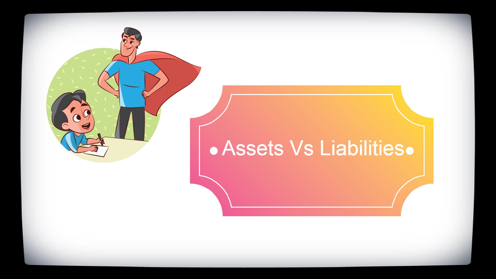 How can we choose between Assets & Liabilities - Conceptual Theory