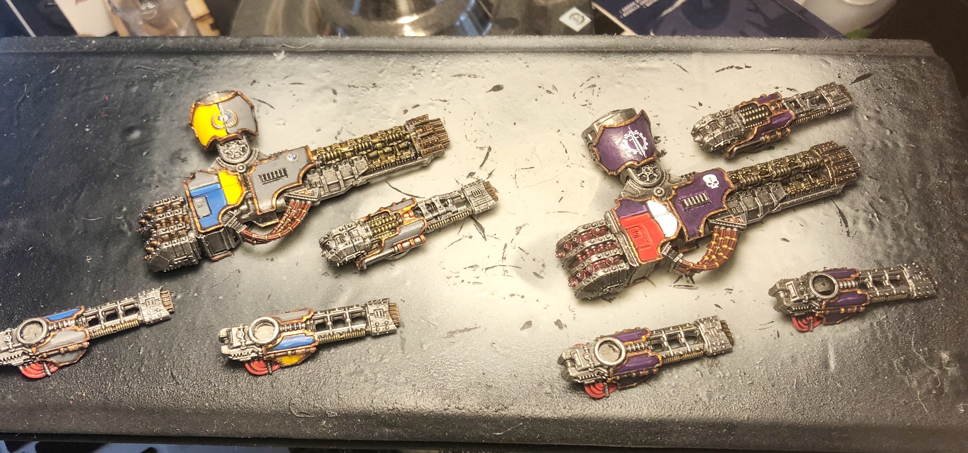 Fawcett Avenue Conscripts: Volkite Weapons for Adeptus Titanicus