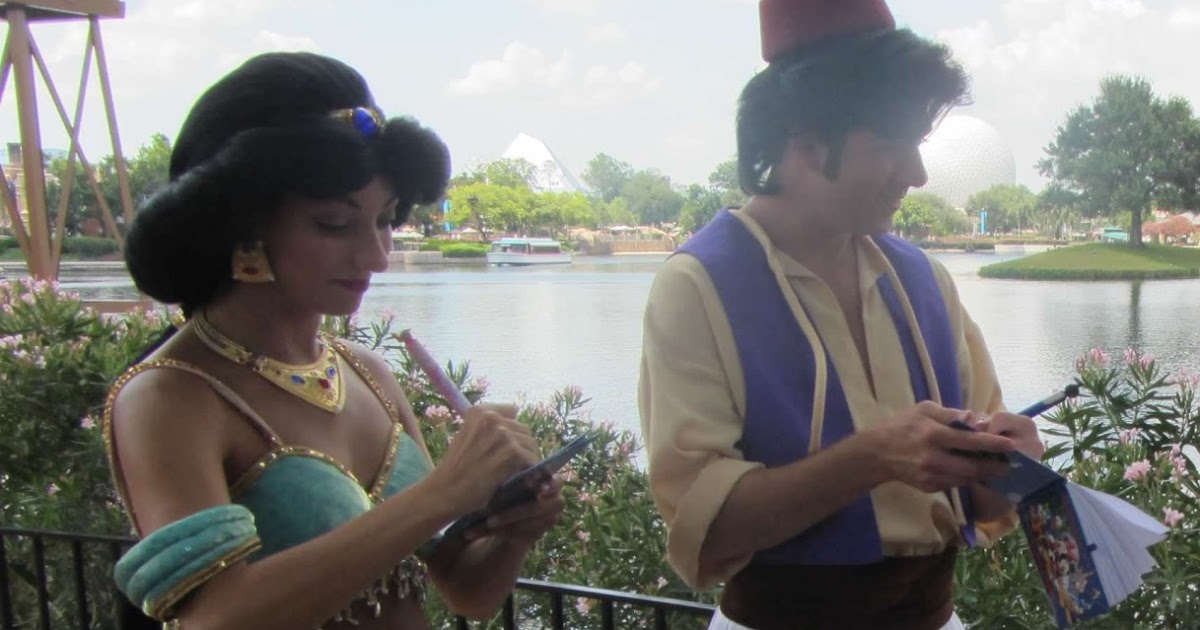 Why Do Aladdin Characters Meet In Morocco in Epcot?