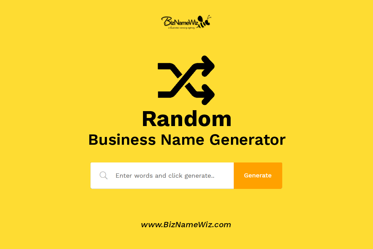 Sample Business Names Generator - Invoice Template