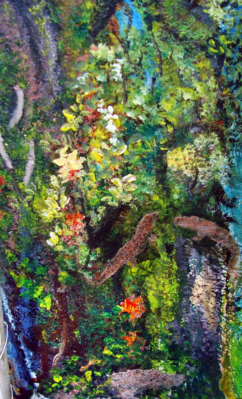 Naturalist's World - Dr Abe V Rotor : Ecology Wall Mural brings Nature ...