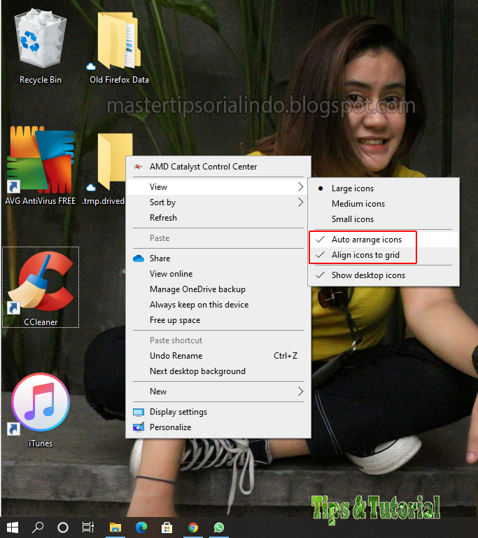 Memperbaiki Jarak Icon Desktop yang Kacau di Windows 10/11 ...