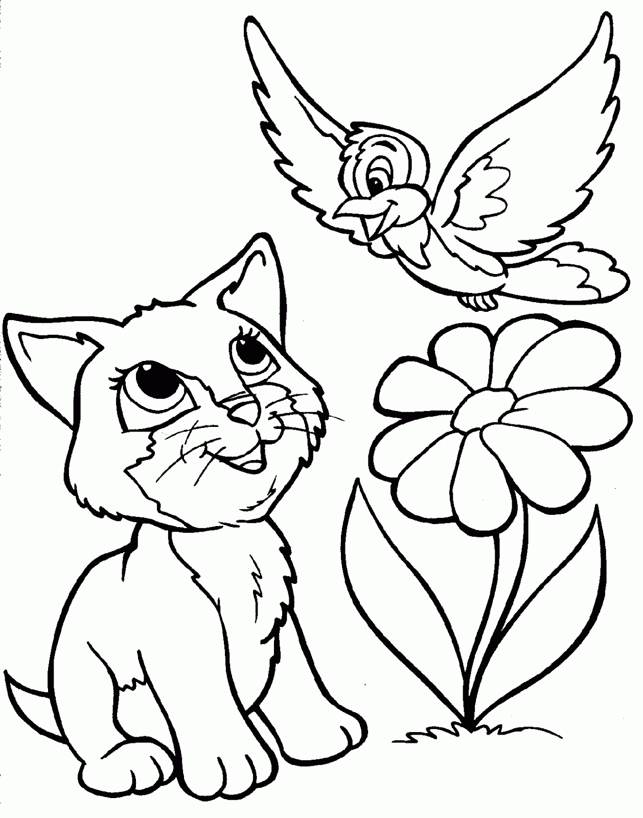 Coloring Pages: Cute and Easy Coloring Pages Free and Printable