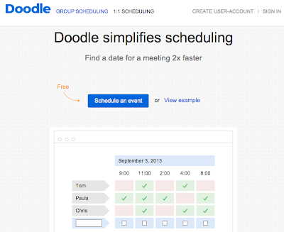 Easily Schedule Meeting with Doodle