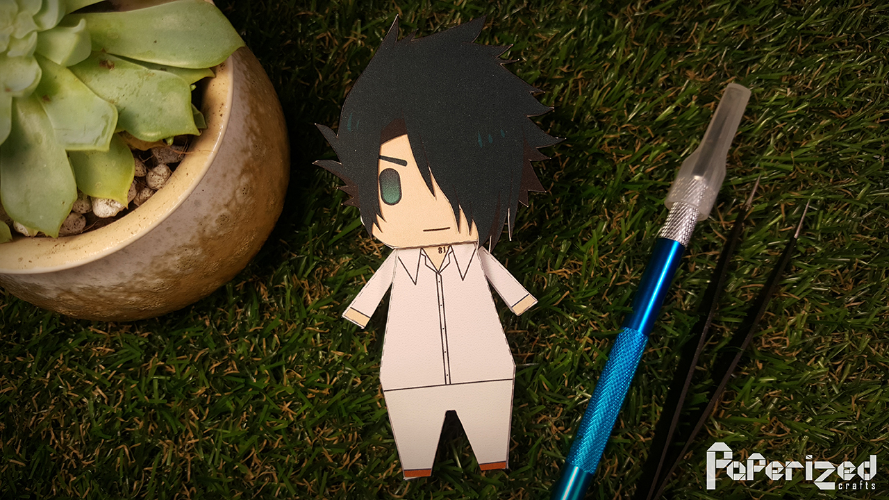 The Promised Neverland Ray Papercraft Paperized Crafts