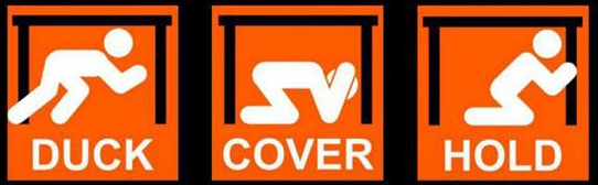 No! For disaster, be ready, be prepared and stay safe.