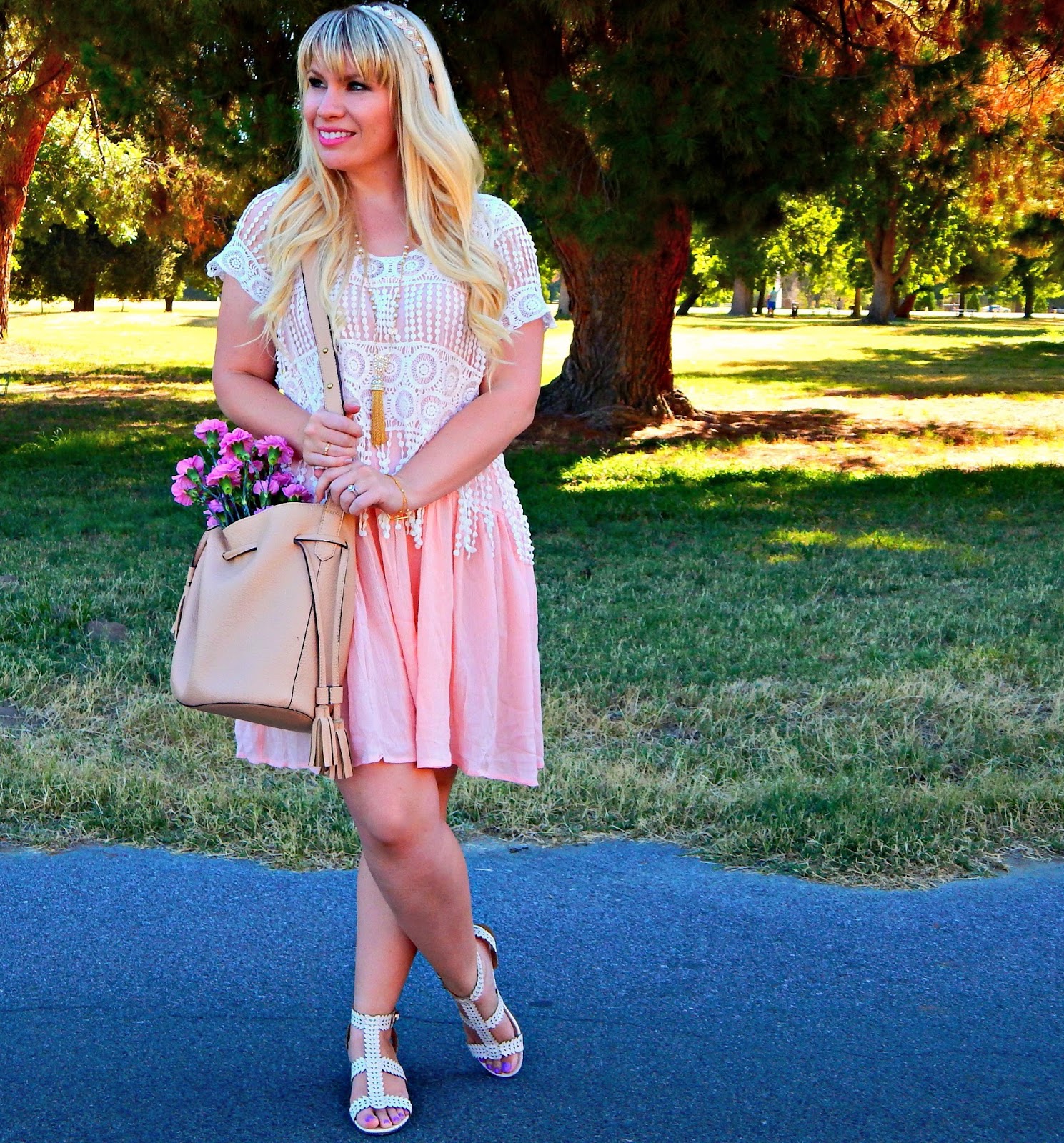 Girly Girl Outfit Idea - Lizzie in Lace