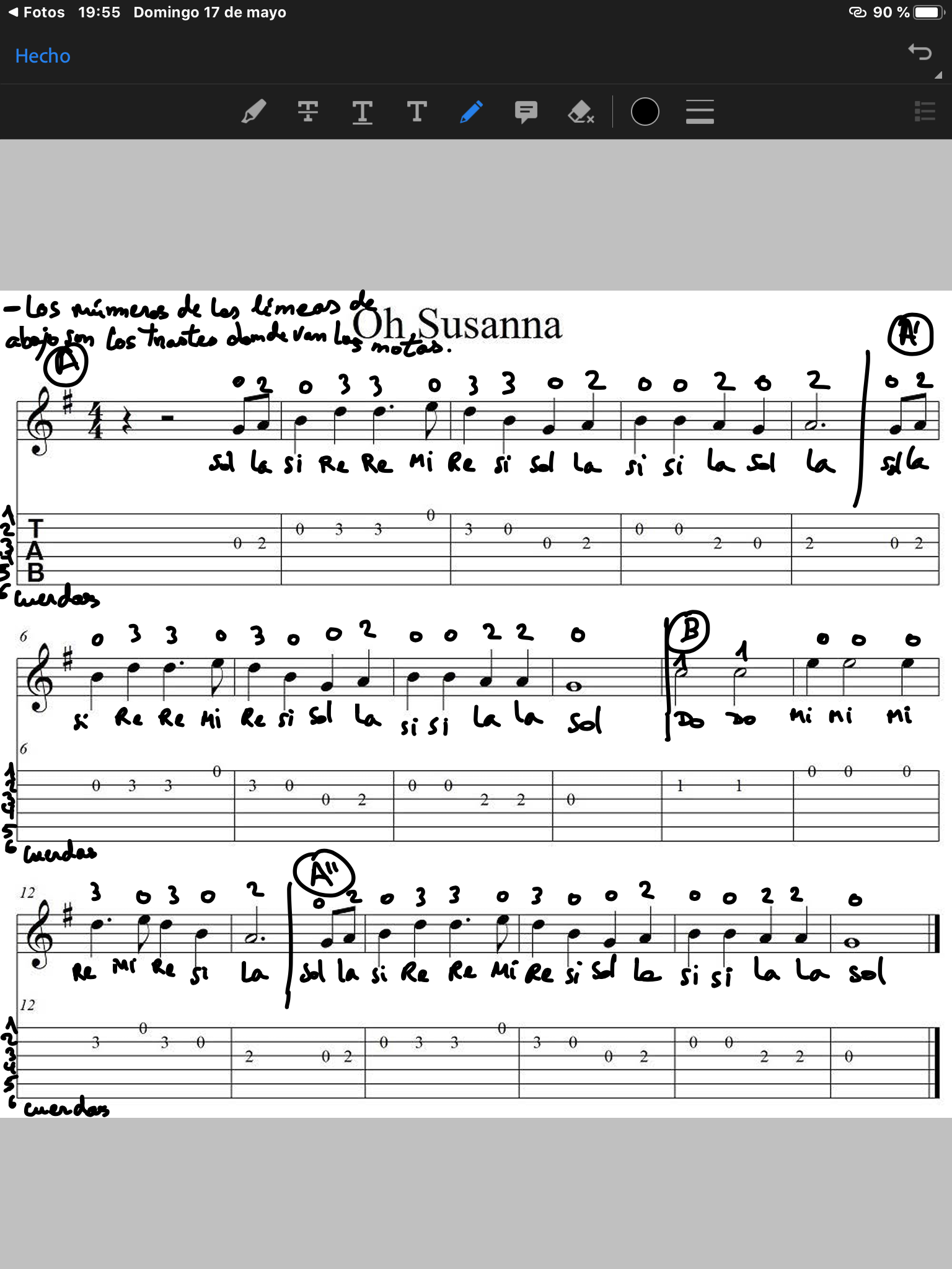 LA SELLETA ARMÓNICA: Partituras para principiantes a la guitarra