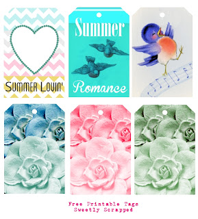 Sweetly Scrapped: Free Printable Summer Tags....