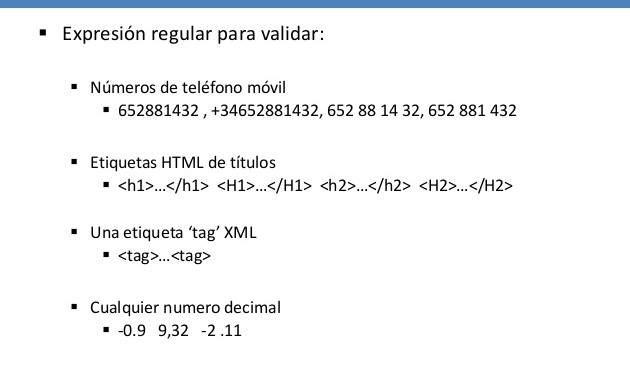 Lenguaje y atomatas: Expresión regular