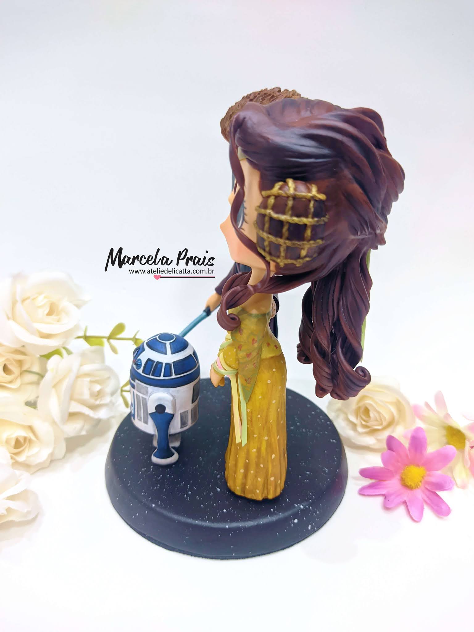 Casal chibi star wars - Anakin e Padmé