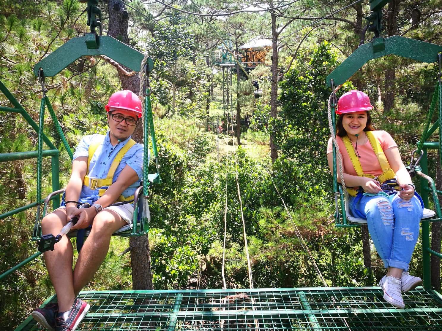 Look: Doing the 60 Foot Tree Drop at Tree Top Adventure Baguio and More ...