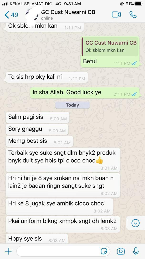 GLOCO CHOC | PRODUK KURUS PALING VIRAL