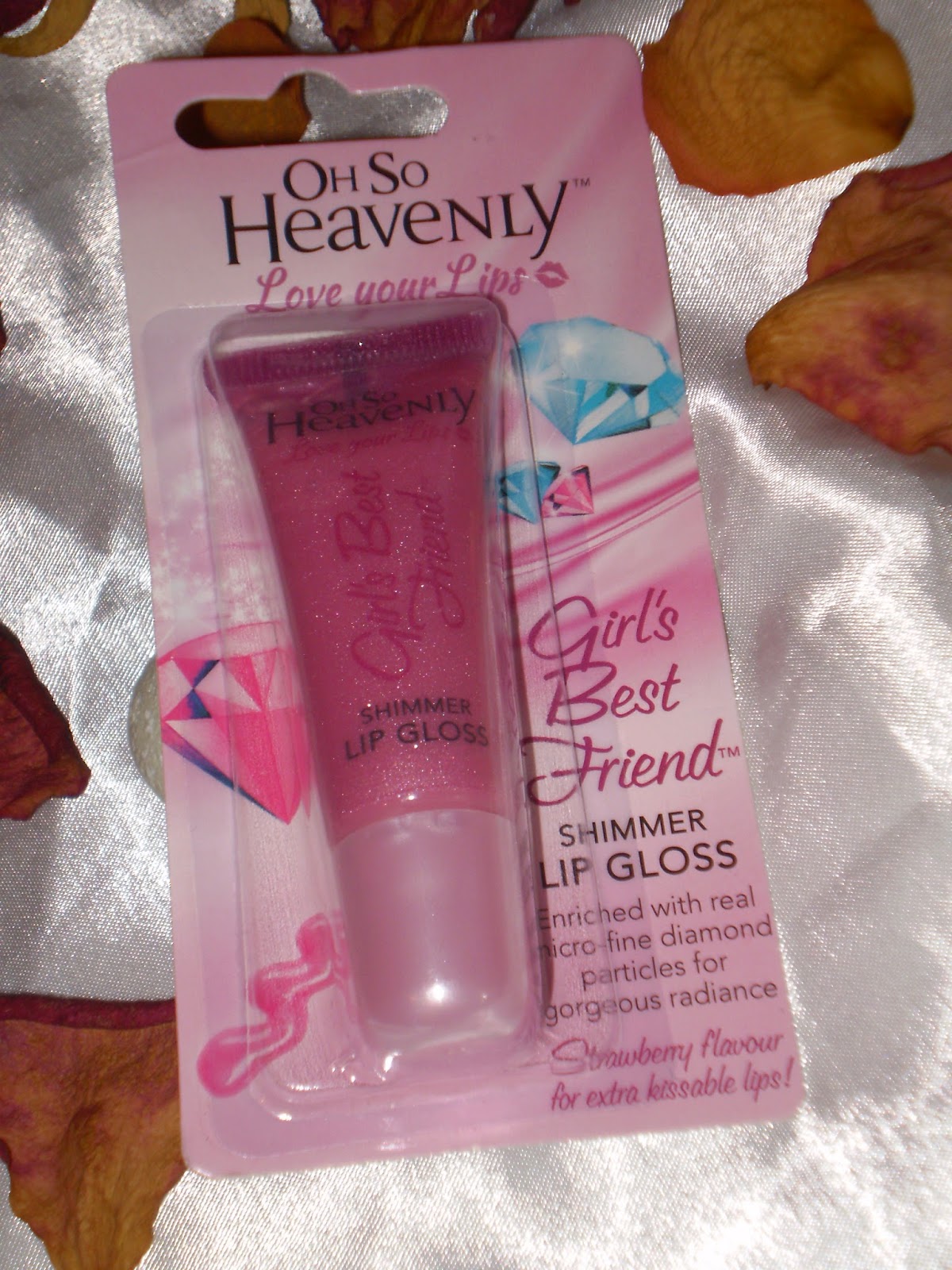 OH SO HEAVENLY - GIRL'S BEST FRIEND - SHIMMER LIP GLOSS - Blue Poinsettia