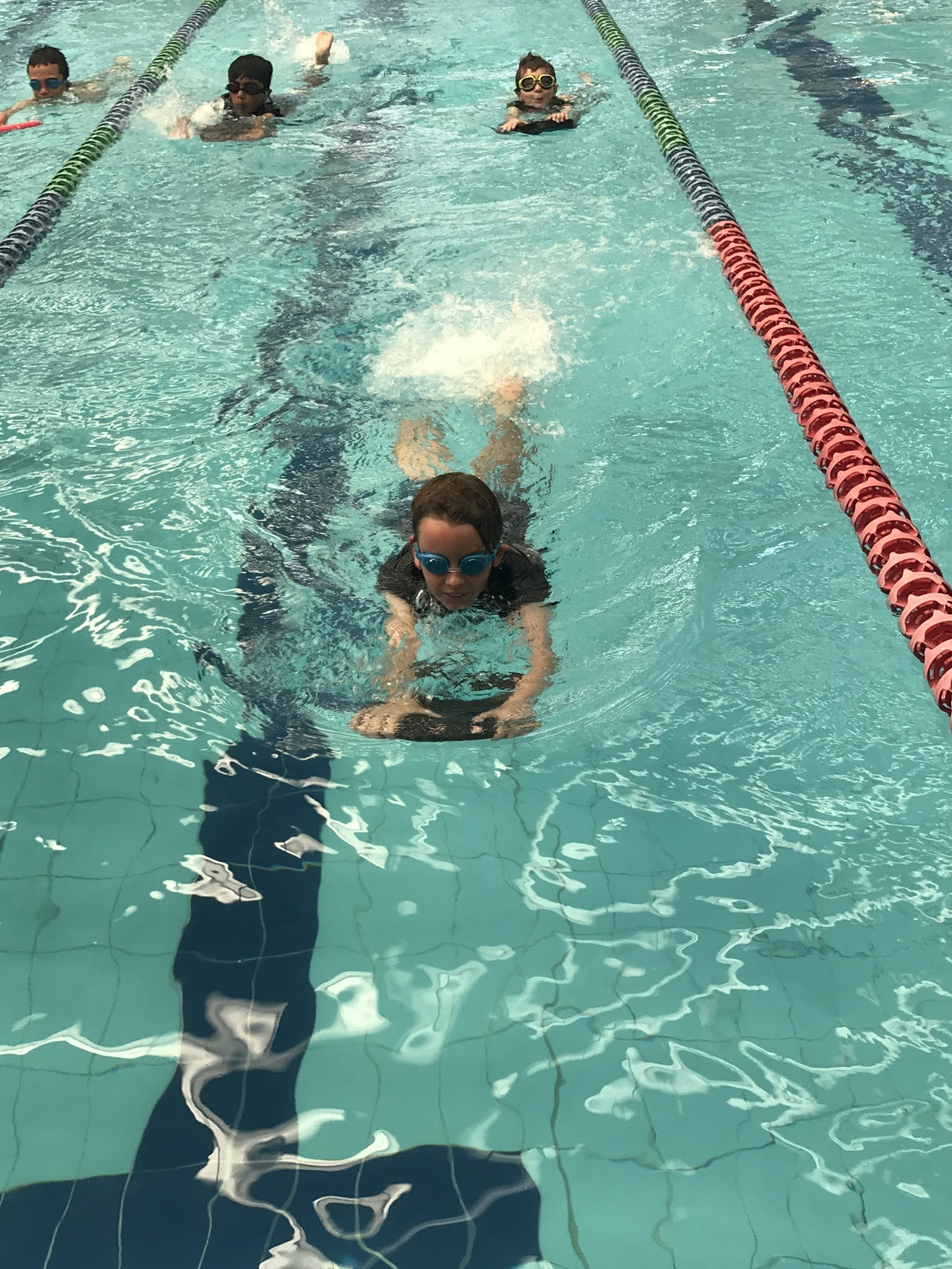 Daniel : Swimming at Cameron Pools