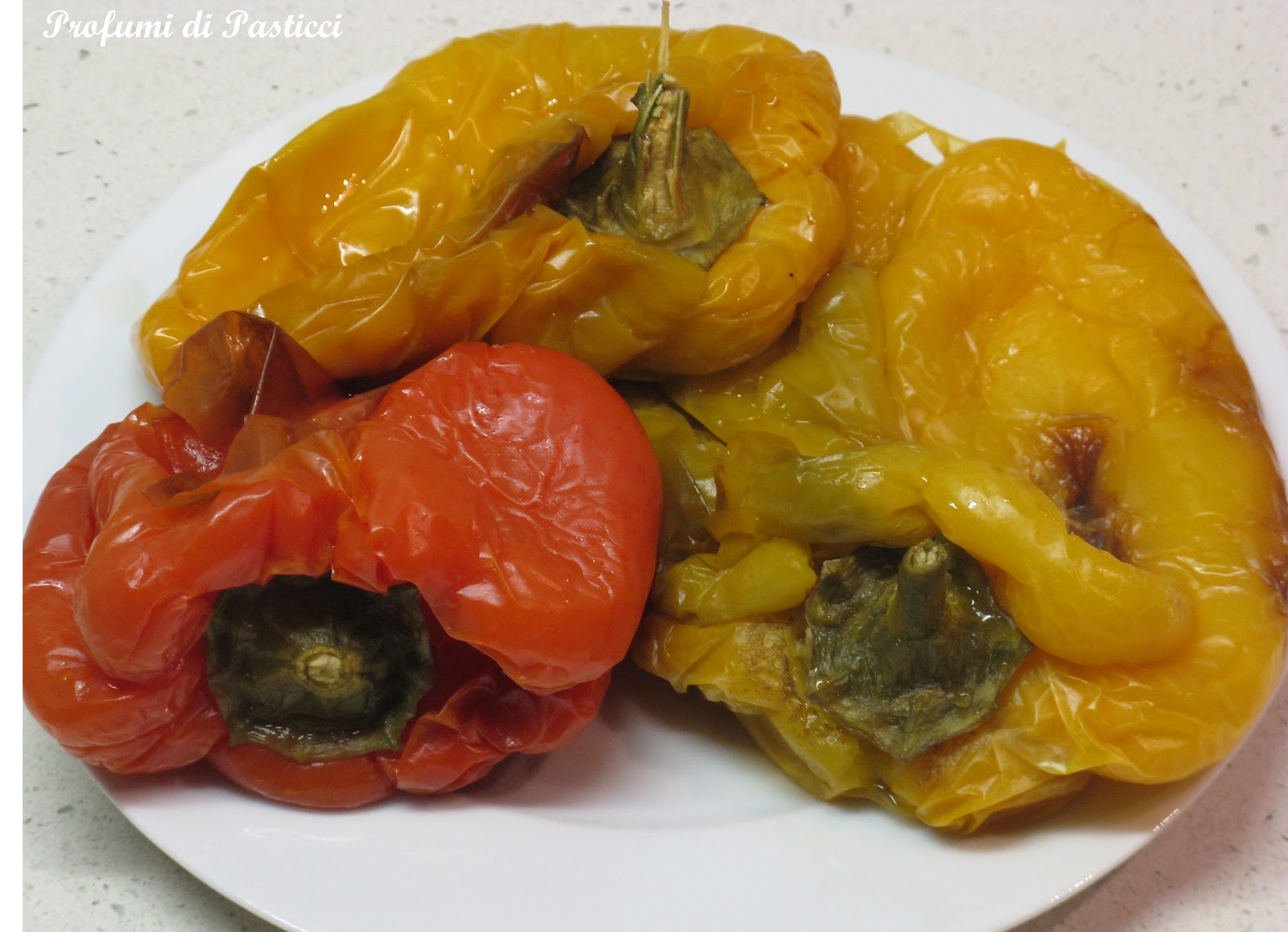 Profumi di Pasticci: Peperoni grigliati (Anna di Profumi di Pasticci)