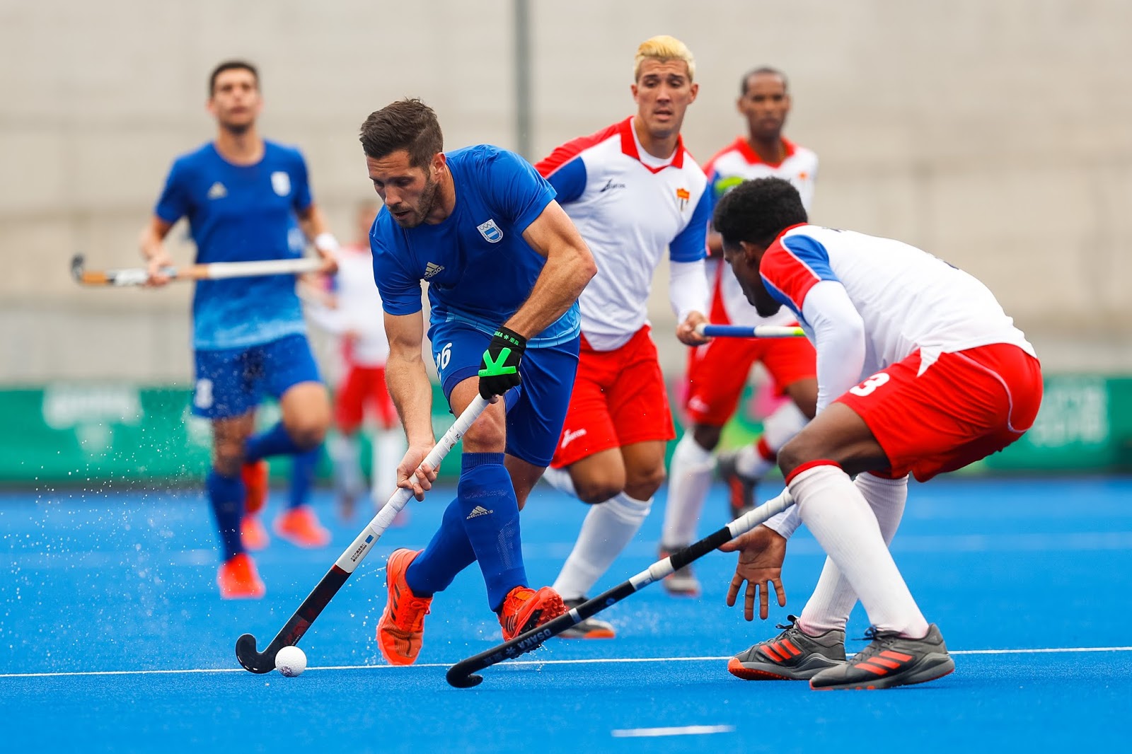 Hóquei na Grama Masculino no Pan de Lima - Dia 3: Argentina e Canadá ...