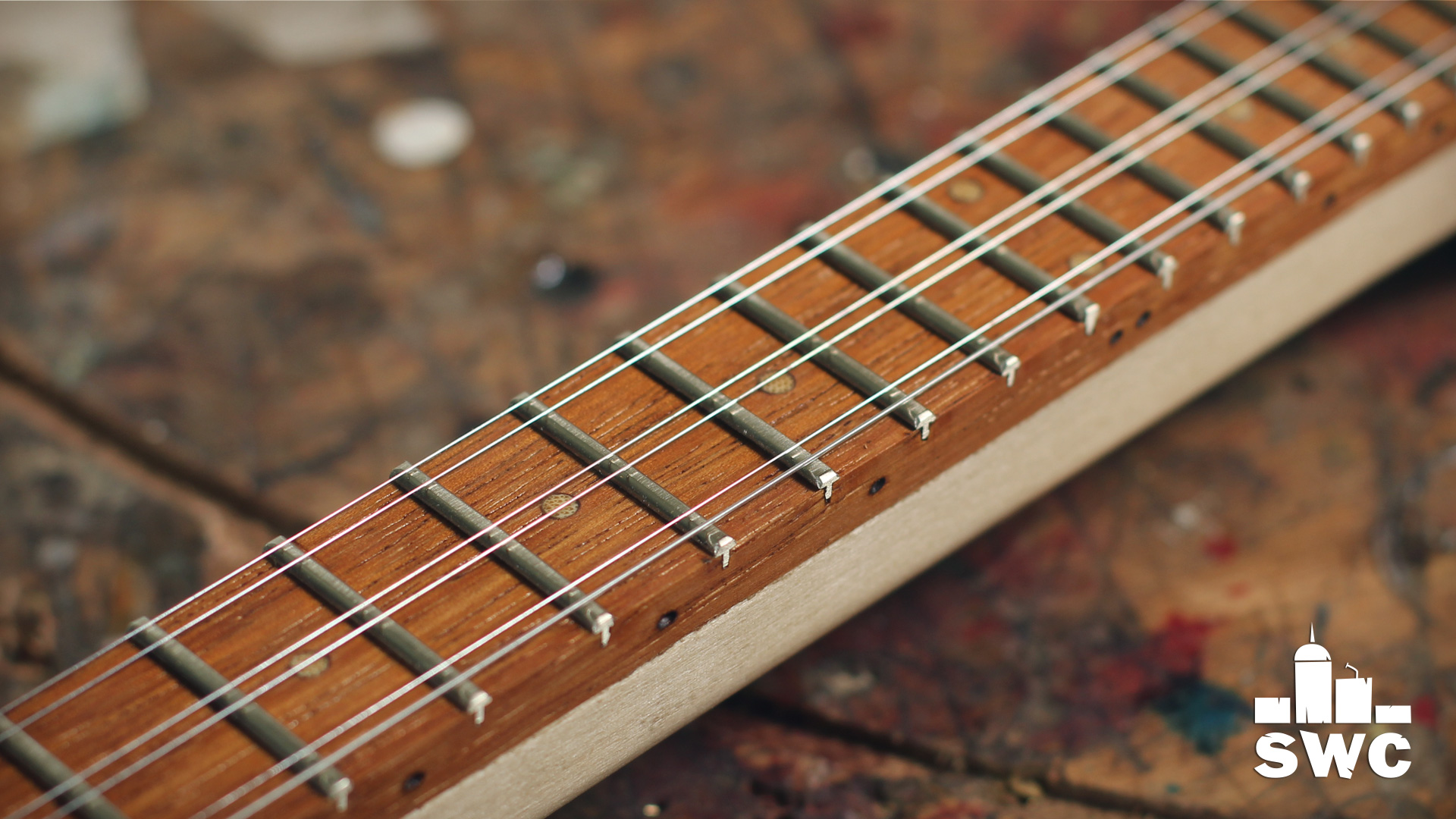 scrap wood city: How to make a tin can baglama ( mini bouzouki )