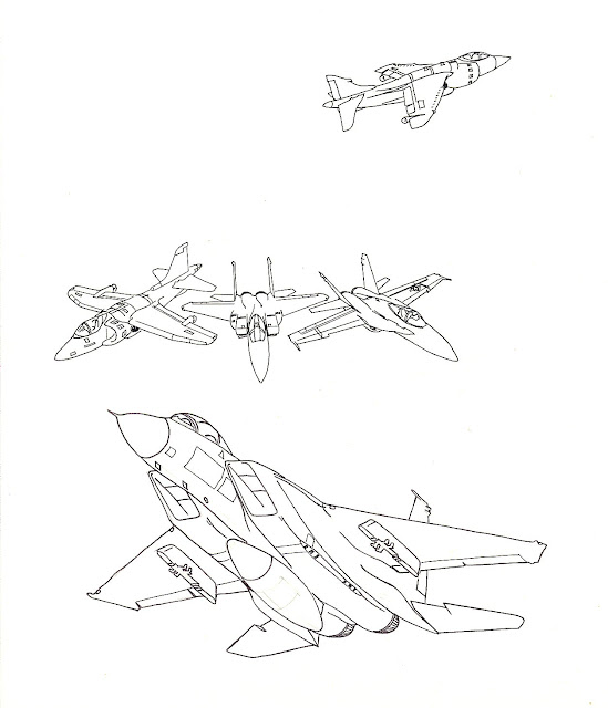 Aerospace and Such: Aircraft Drawings and Sketches