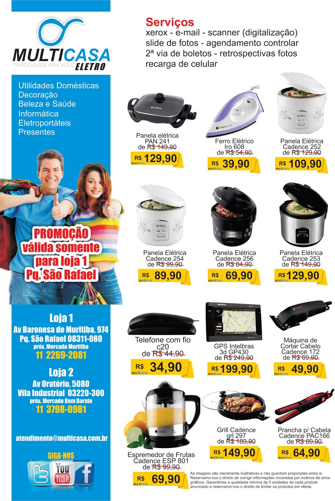 LL Design Gráfico: Informativo Multi Casa Eletro - LL Design LLDI