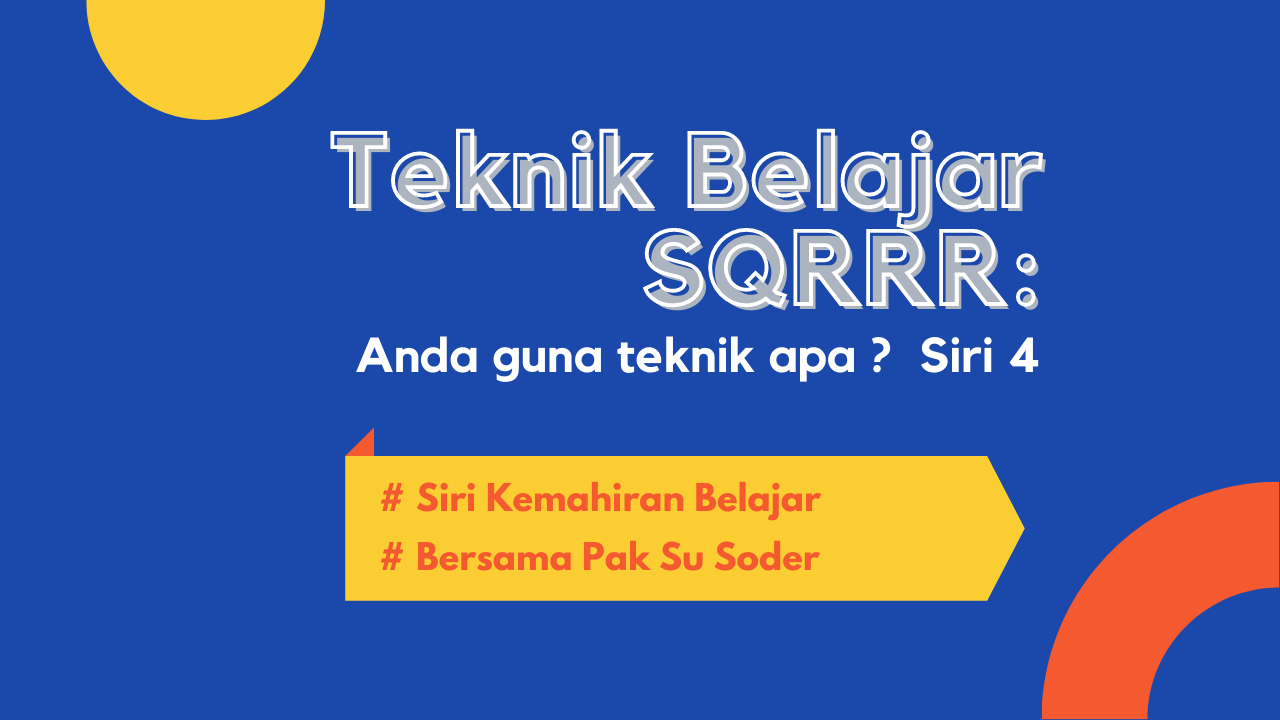 TEKNIK BELAJAR SQRRR | Pak Sudir