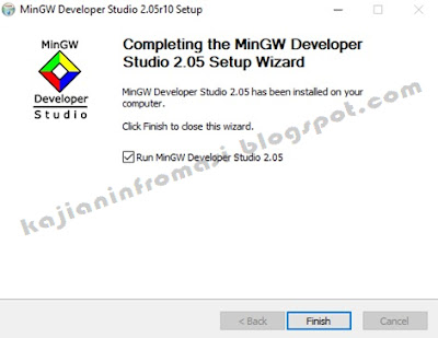 Tutorial Install MinGW Developer Studio | Kajian Informasi