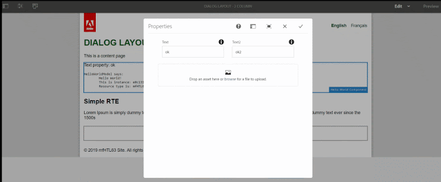 Touch UI Dialog - Assets Panel - AEM Tutorials for Beginners