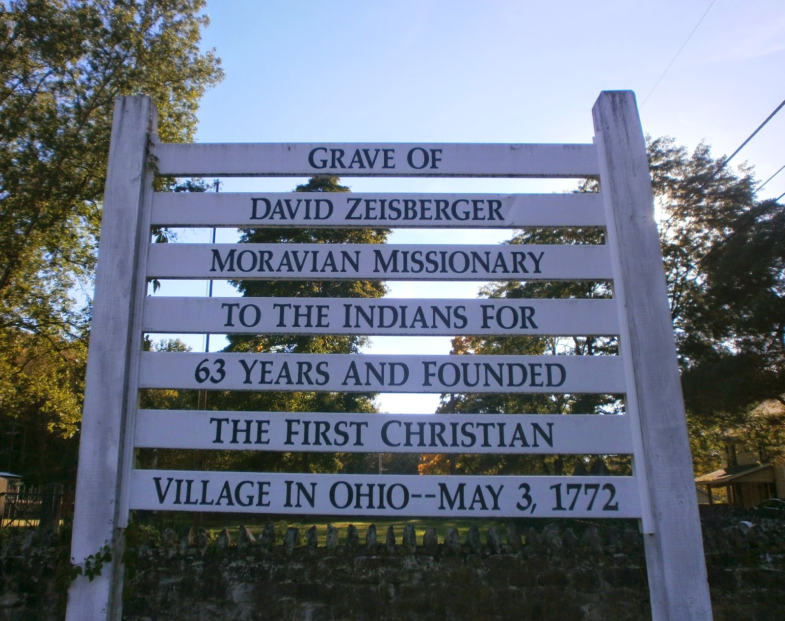 History in Stone: The World of David Zeisberger
