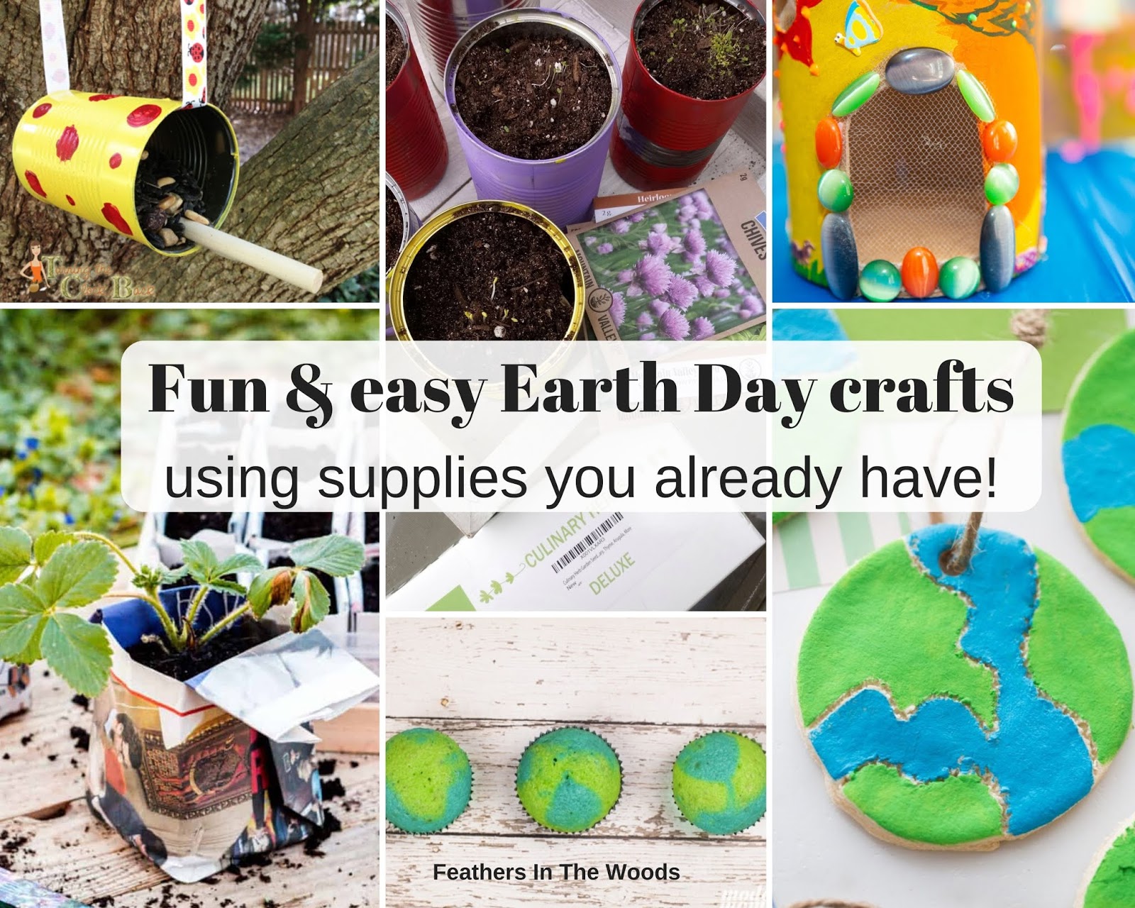 Seed bombs and other nature crafts for Earth Day! - Feathers in the woods