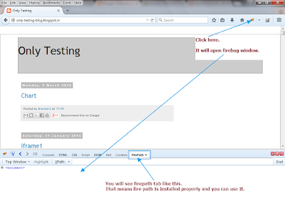 Firepath And Firebug : Download and install firepath and firebug