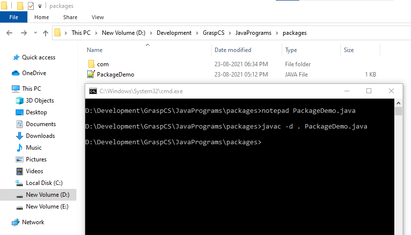 What are packages in Java and java.lang package?