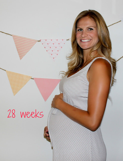 One Lucky Girl: 28 Weeks