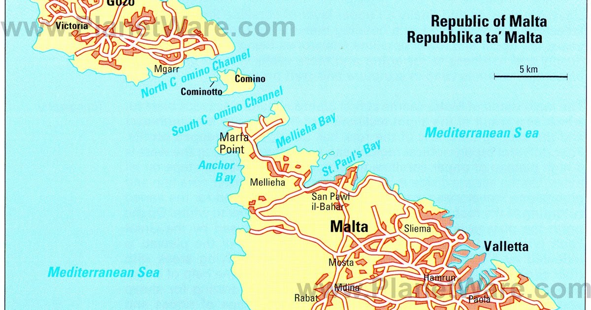 Gilbert Dalbos' Blog: Travel through the island of Malta