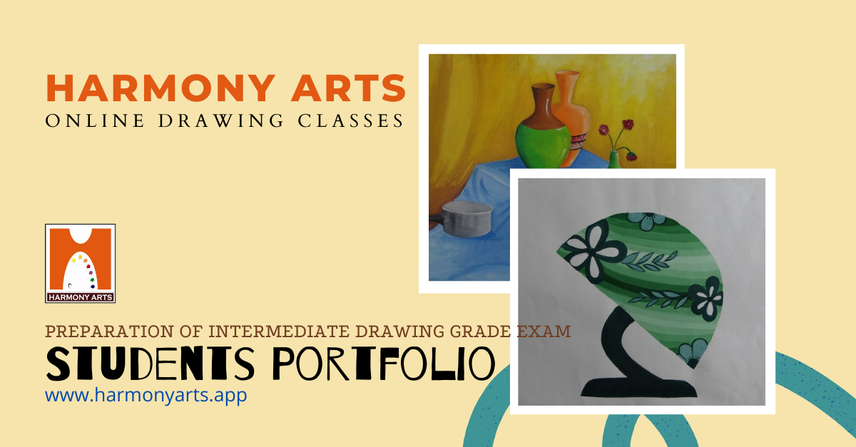 Harmony Arts: Intermediate Drawing Grade Exam