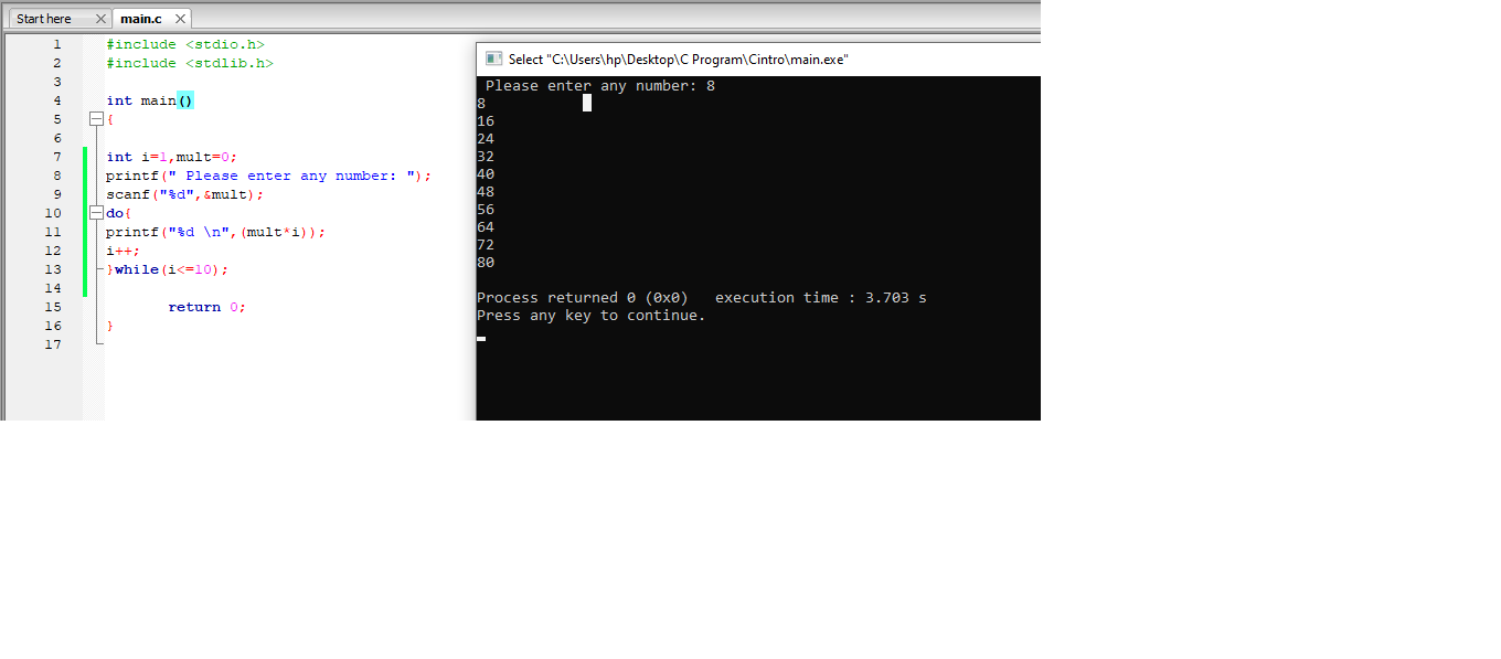 While And Do While Loop In C Program Dotc Mdb