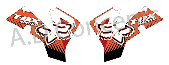 DTM 150 Decals - SuperXmoto | SuperMoto