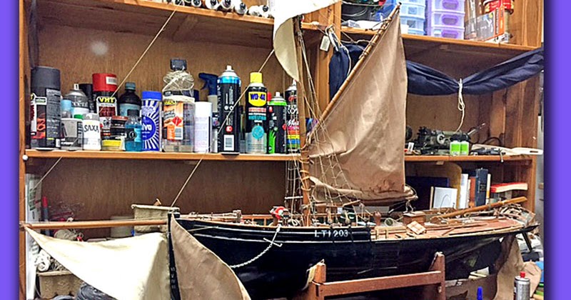 Maritime Model Museum: LOWESTOFT FISHING BOAT "MASTER HAND"