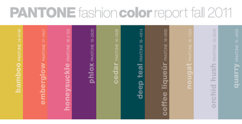 2 Good Claymates: Quarry - Pantone Fall 2011 Color