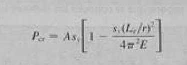 FÓRMULA DE J. B. JOHNSON PARA COLUMNAS CORTAS | Ingenieria Mecanica