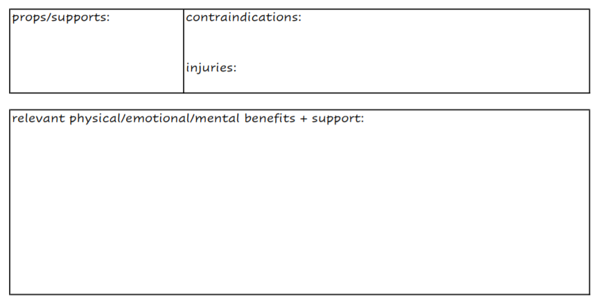 Free Downloadable Yoga Sequence Planner: Hassle-Free Way to Plan ...