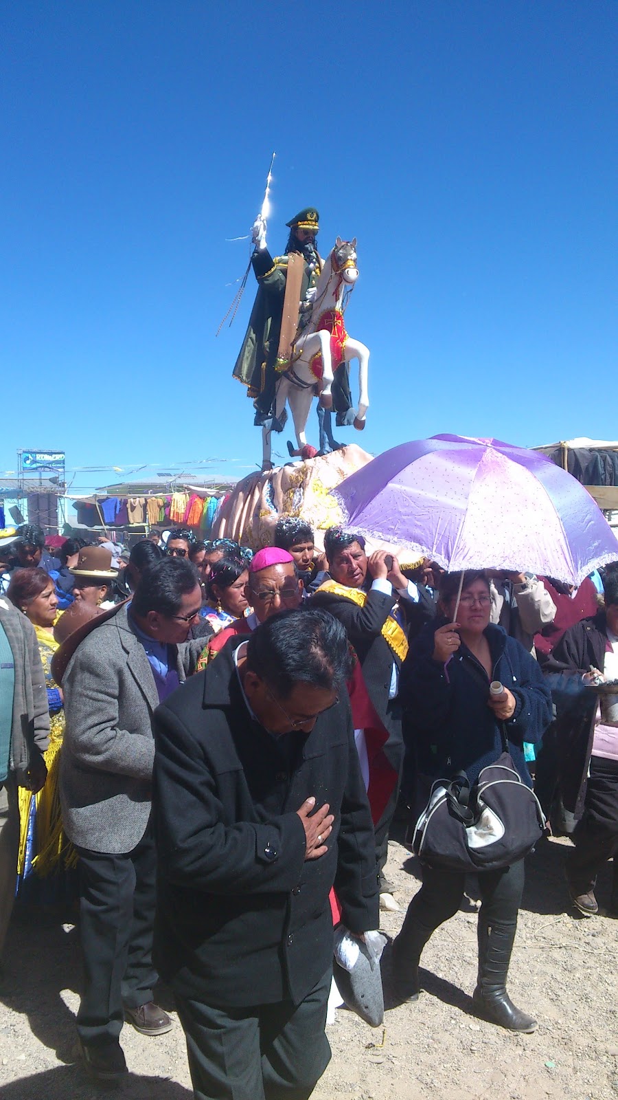 Santiago de Callapa, La Paz, Bolivia: Procesión de Apostol Santiago de ...