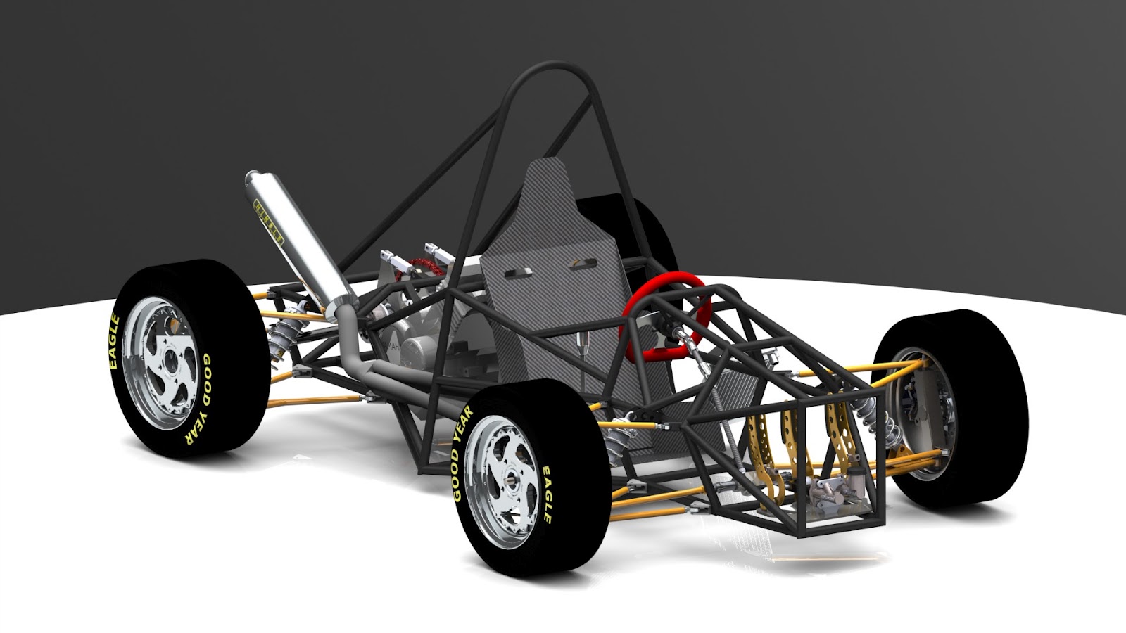 Formula SAE Project: Solidworks Complete car design!