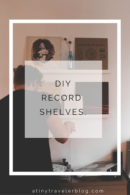 DIY Record Shelves