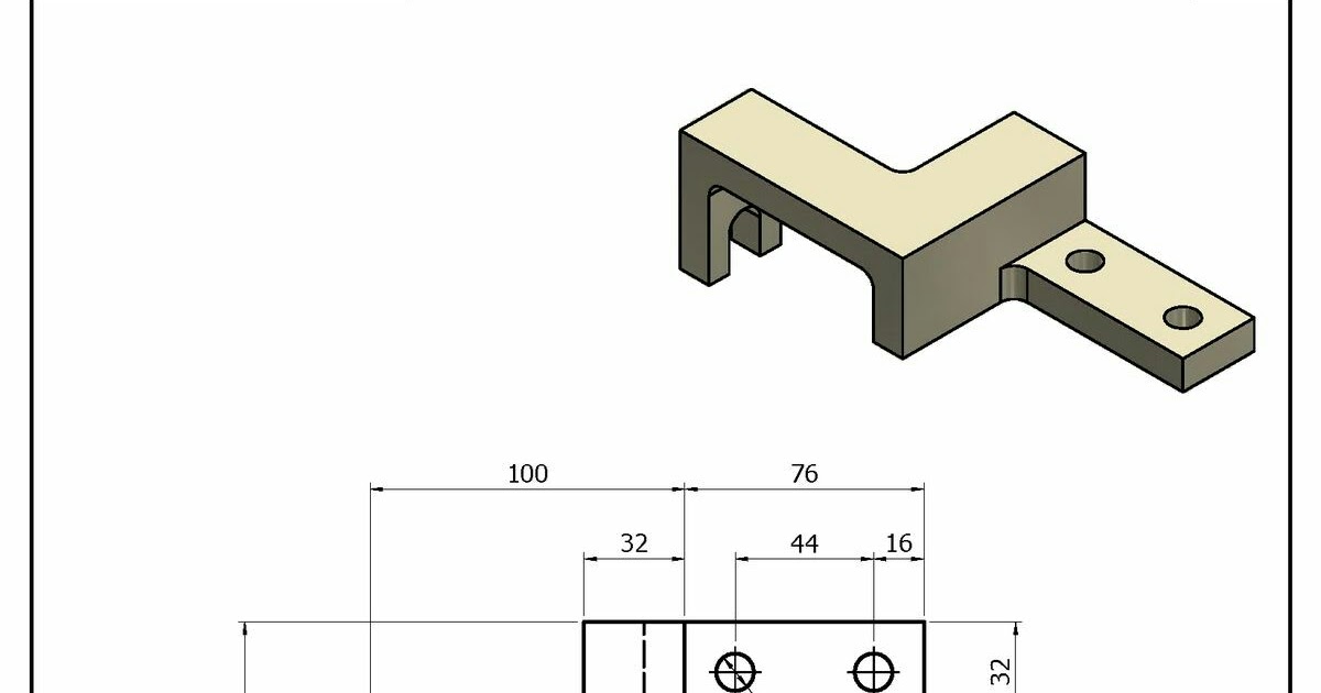 3D modeling Practice #11 | Studycadcam.com