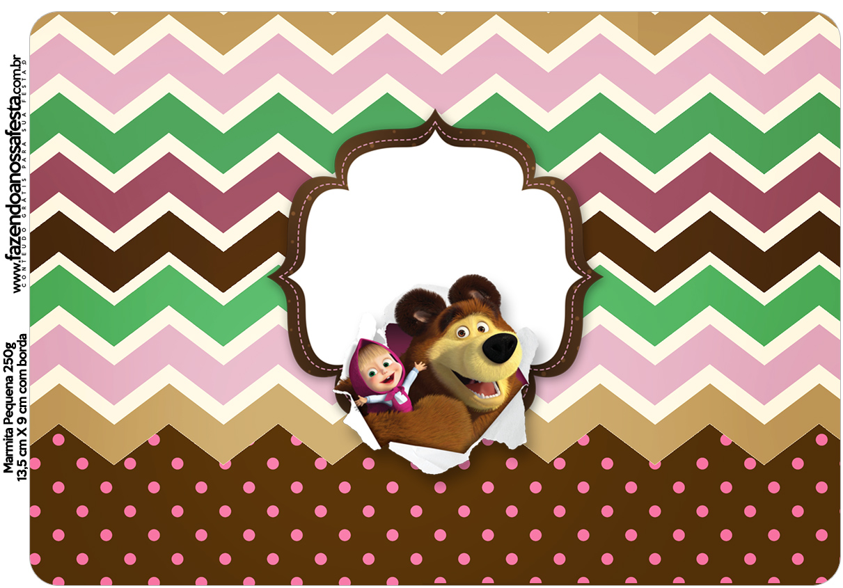 Masha and the Bear Party: Free Printable Candy Bar Labels. - Oh My ...