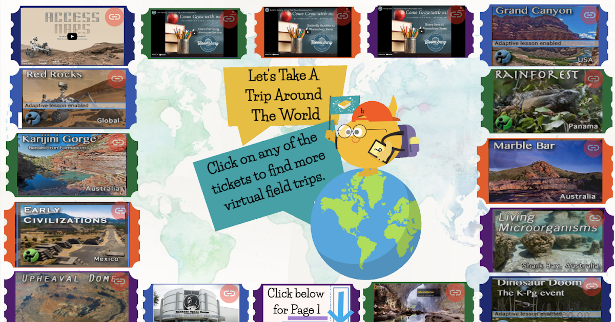 The Library Voice: 15 More Virtual Field Trips Added To The "Let's Take ...