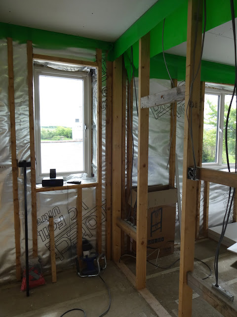 V&A's Home Build: Boarding: Walls - First floor