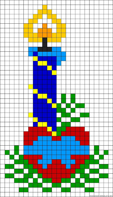 Fichas de Primaria: Cuadrículas de navidad