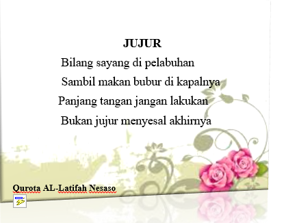 Kumpulan contoh puisi rakyat (pantun ) mata pelajaran bahasa indonesia ...